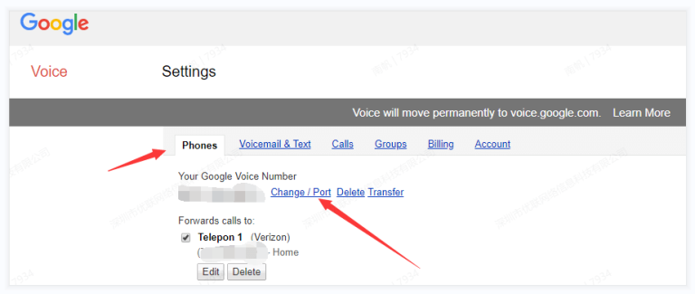 Google Voice 免费打电话的神器，你居然不知道 – 网站建设、网站推广、谷歌SEM、谷歌SEO营销策划